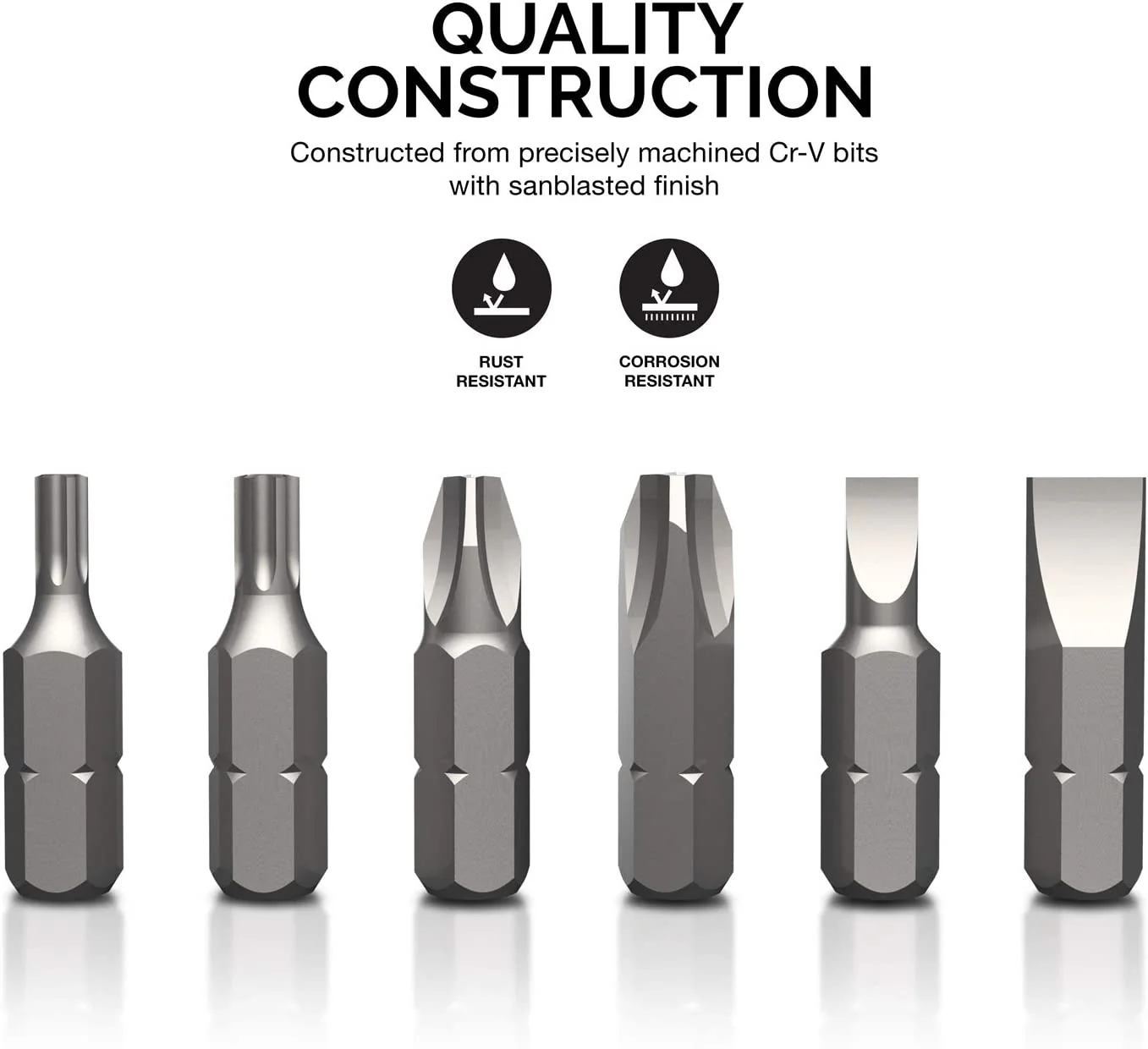 NEIKO 10082A Security Bit Set and Ratcheting Screwdriver | 101 Piece ...